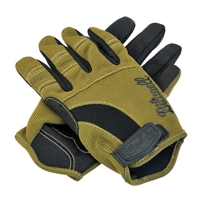 Moto gloves Biltwell olive / black / tan - MOTOVEIKALS 21