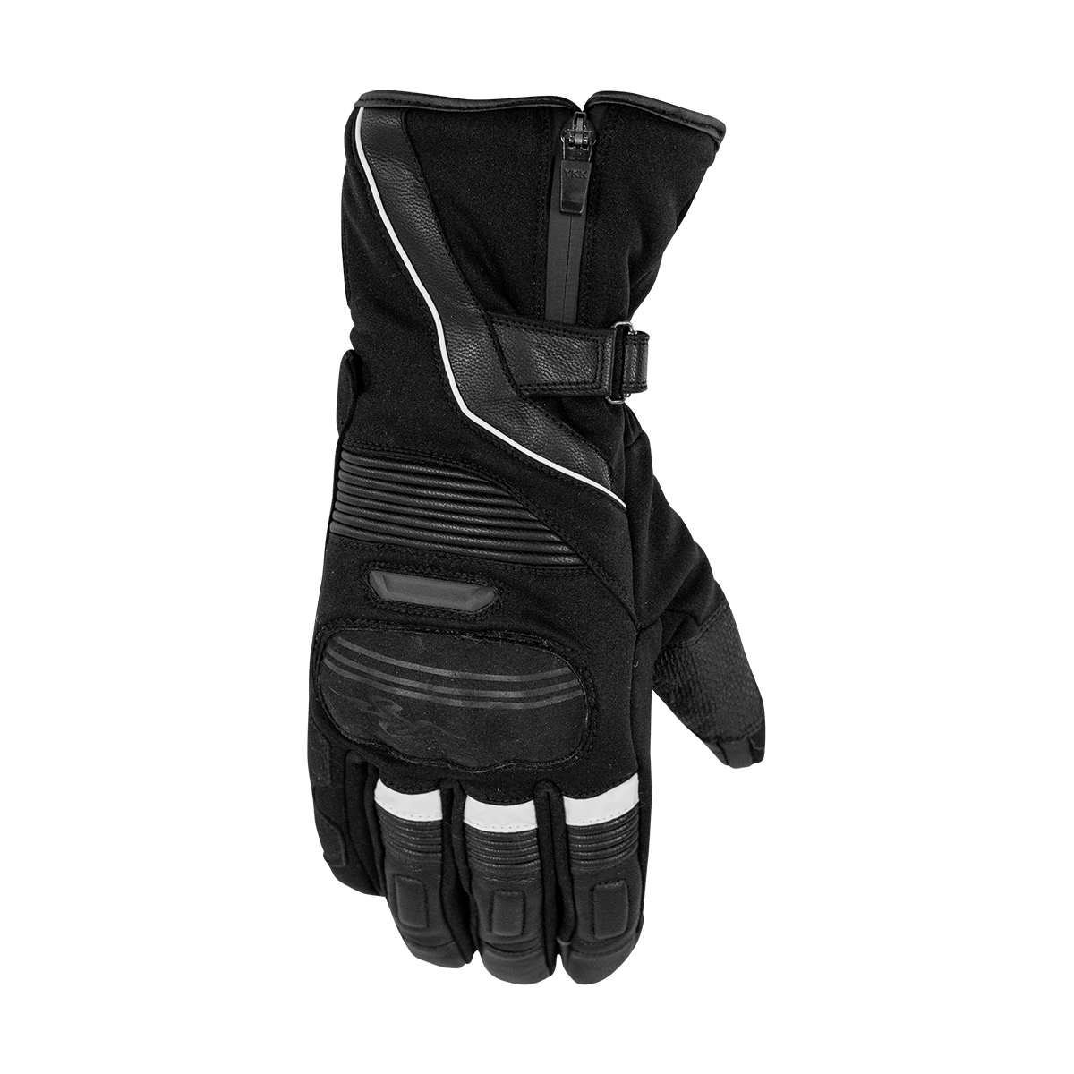 Moto cimdi Rusty Stitches Cole black / white - MOTOVEIKALS 21